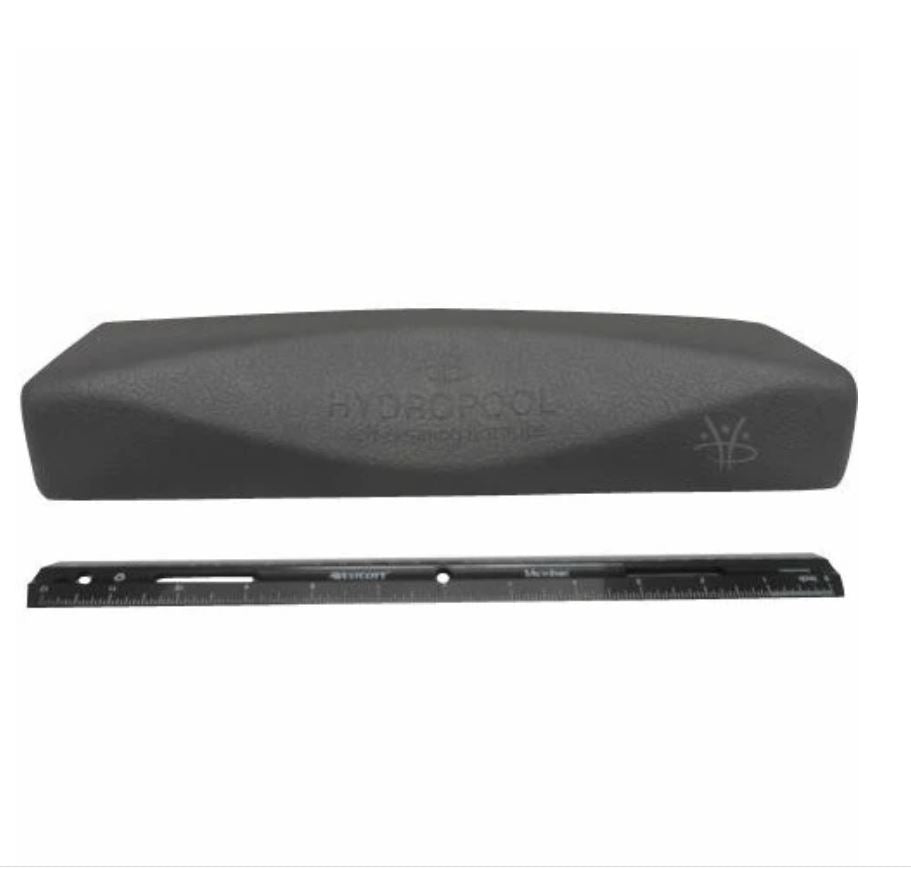 Hydropool Headrest/Pillow - Self Clean, Rectangle - Charcoal - Mario's ...